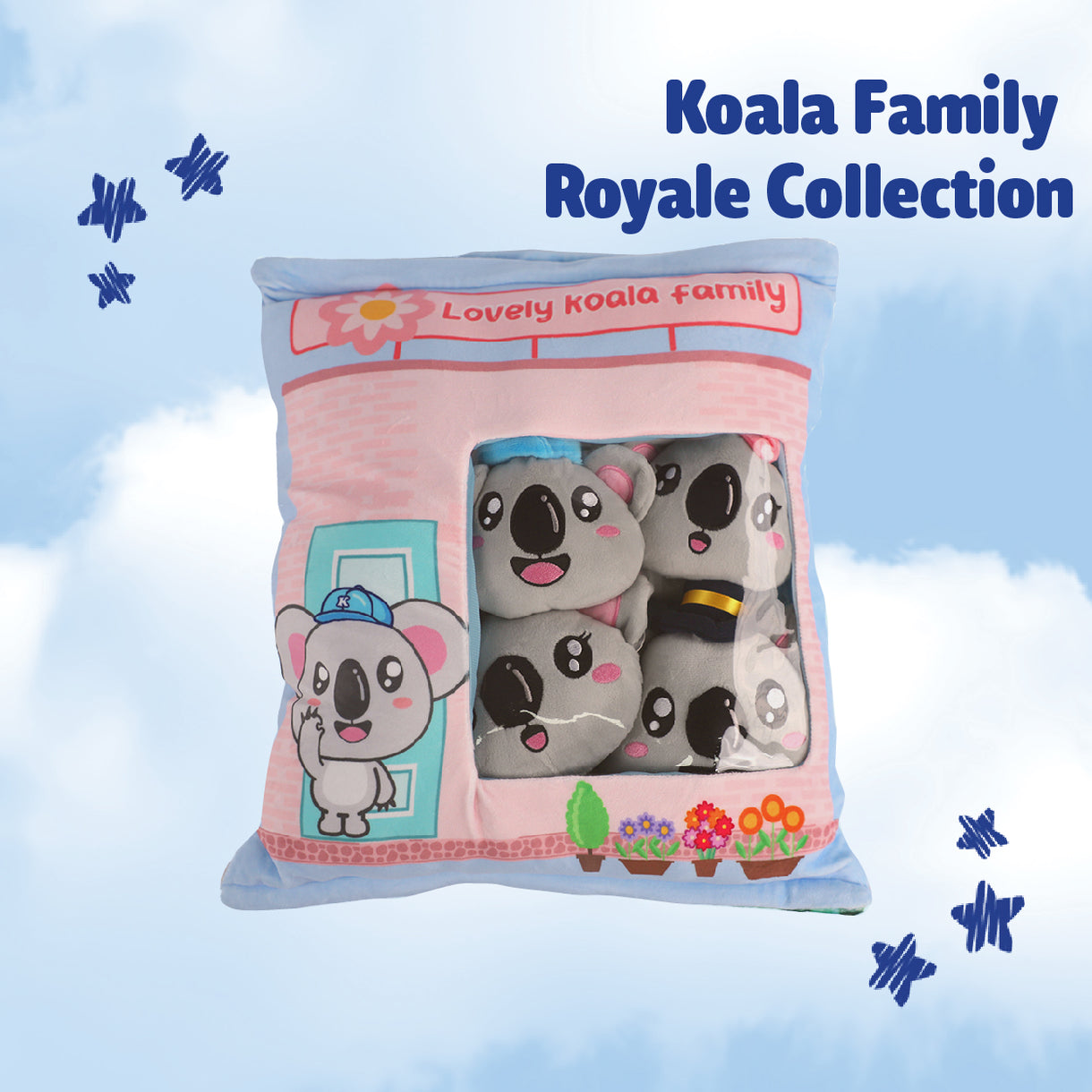 Koala Family Royale Collection Plush Toy - Pillow – Aiwibi Malaysia